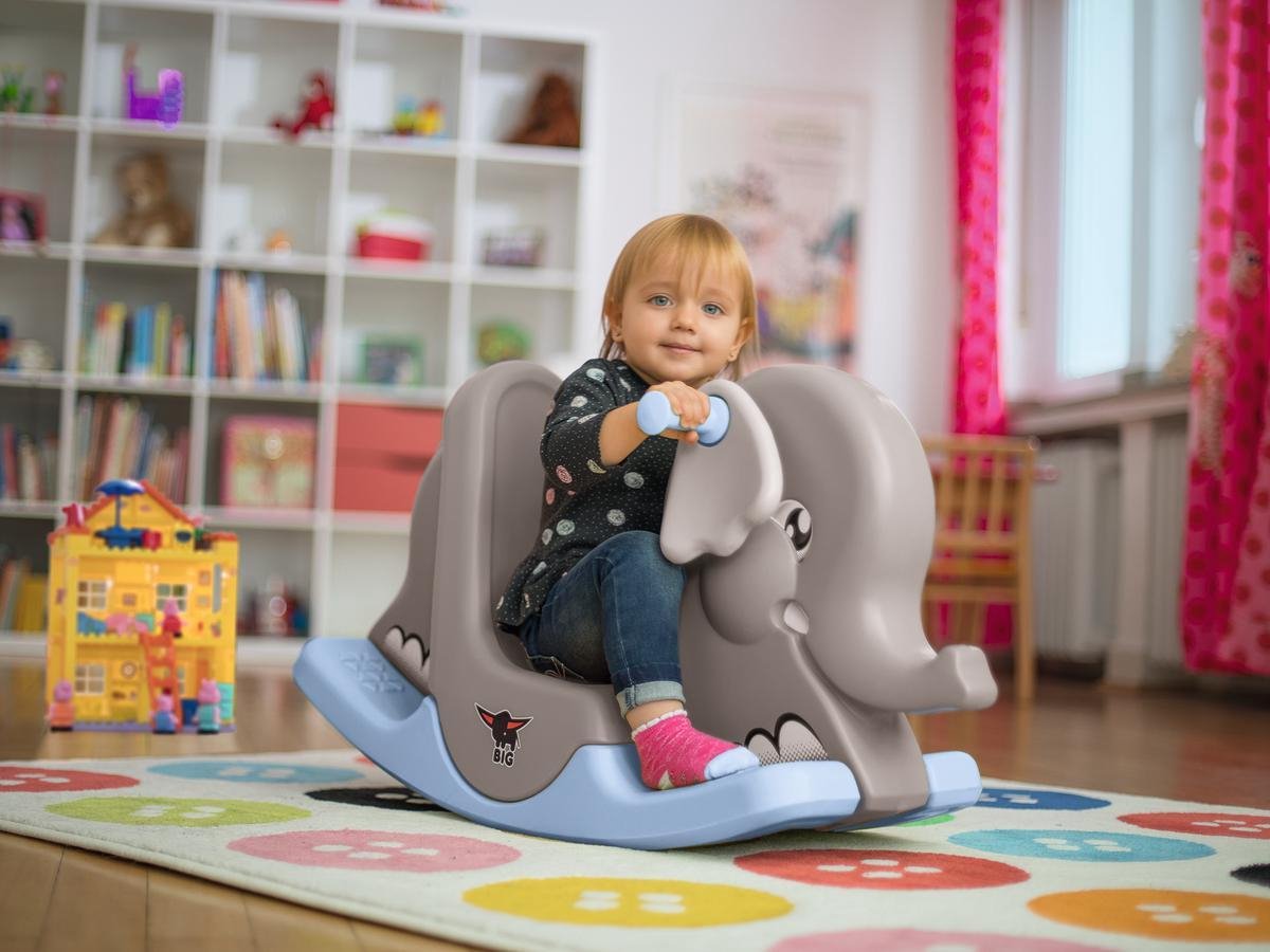 BIG - Rocking - elephant Grey | bol.com