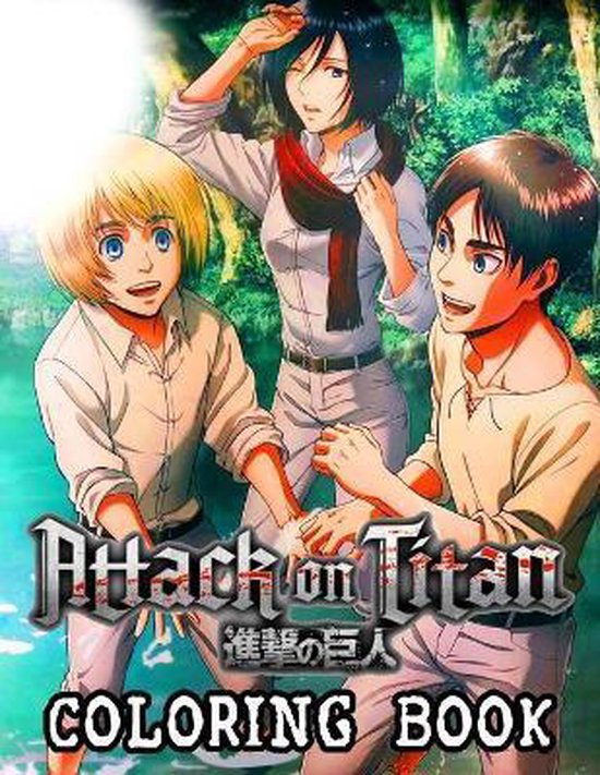 Attack On Titan Coloring Book, Kimiro Oida | 9798681041443 | Boeken ...