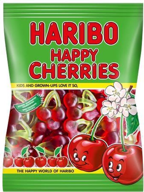 Haribo Kersen - 20 x 185gr | bol.com
