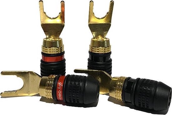 HOBO hifi SpeedLock Spades vorken 4 st Connectors | bol.com