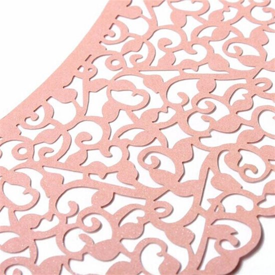 PartyGoodz - 20 Cupcake Wrappers Roze Goud - Cupcake versiering ...