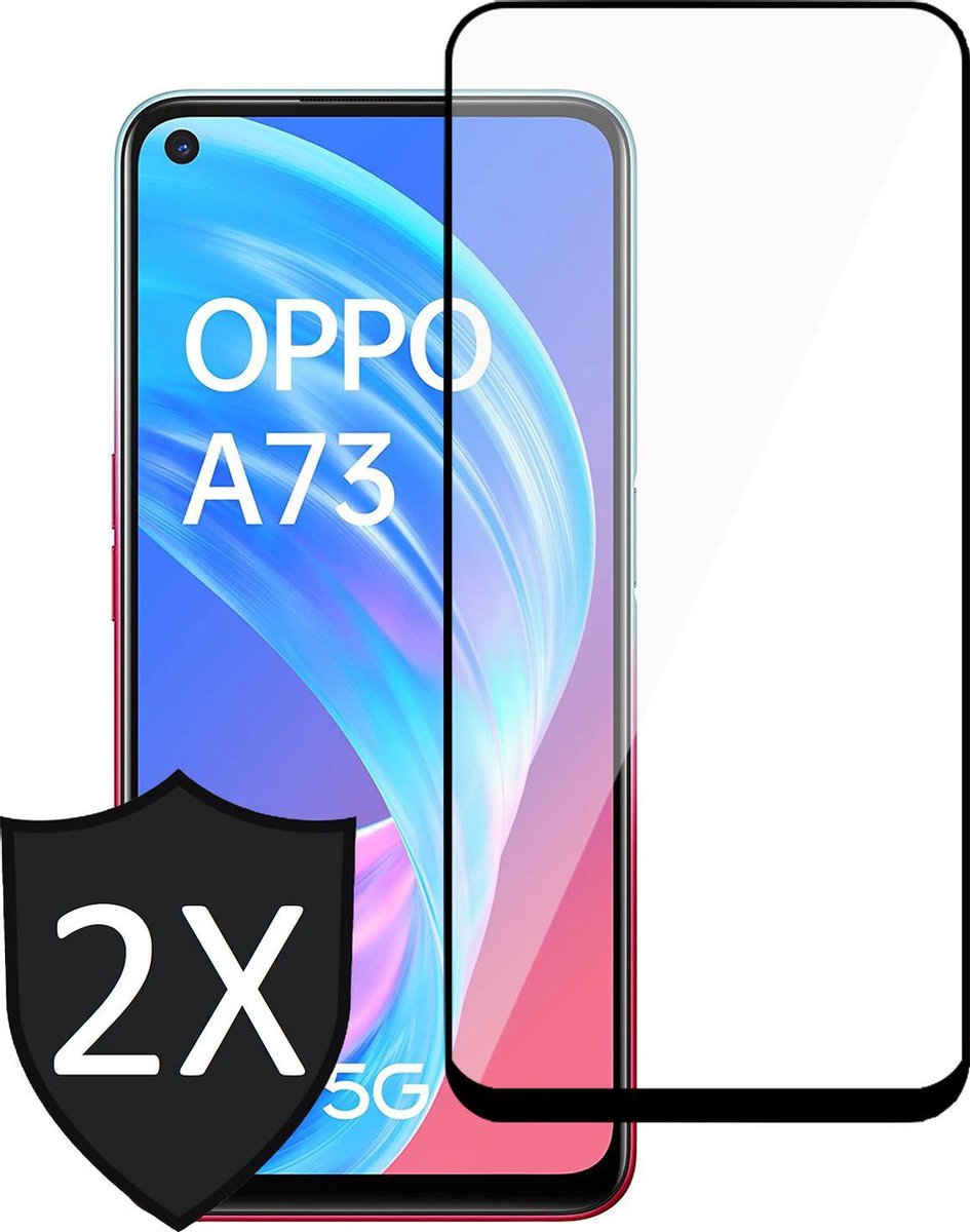 Oppo A73 Screenprotector - Oppo A73 Screenprotector Glas Full Screen ...
