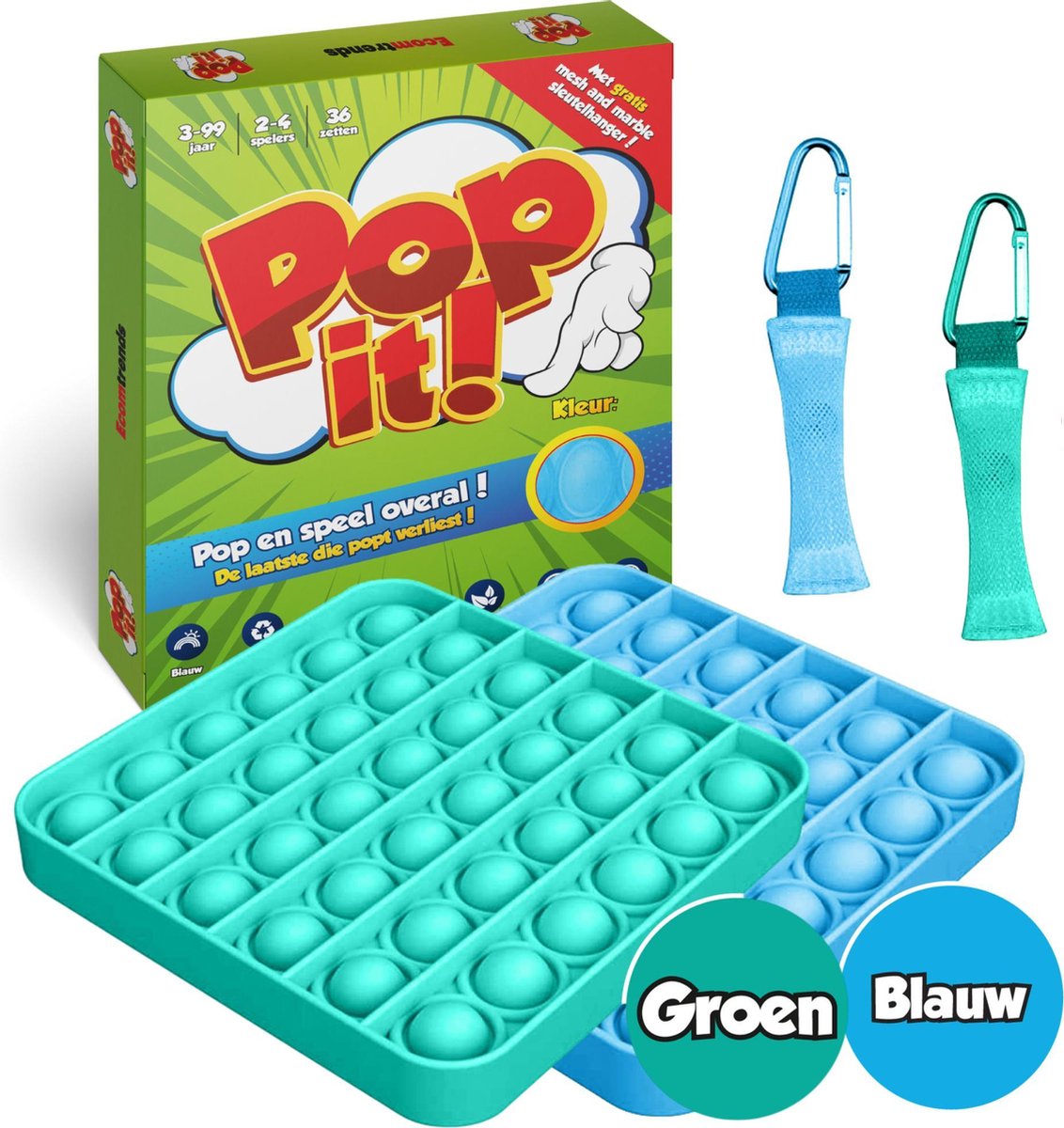 Pop It Fidget Toys Package avec PopIt et Mesh and Marble - TikTok ...