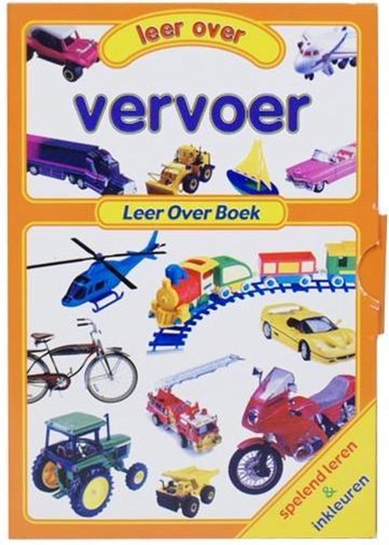 Vervoer - Leer Over Boek - Woordjes leren - leeftijdscategorie 1 tot 6 ...