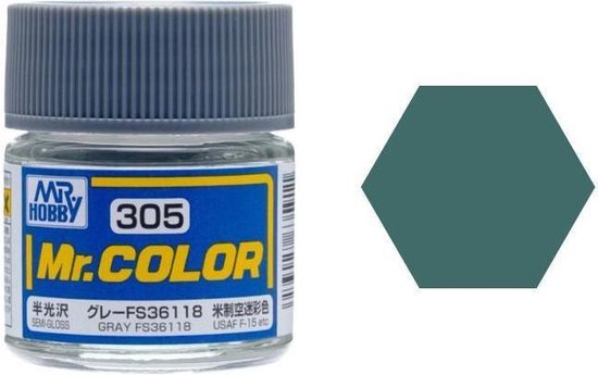 Mrhobby - Mr. Color 10 Ml Gray Fs36118 (Mrh-c-305) | bol