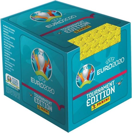Panini Stickers Set - UEFA Euro 2020 Tournament Editie - 50 Zakjes ...