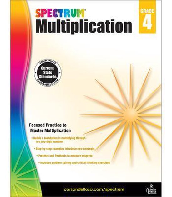 Multiplication Workbook Grade 4 9781483804767 Boeken Bol multiplication-workbook-grade-4-9781483804767-boeken-bol