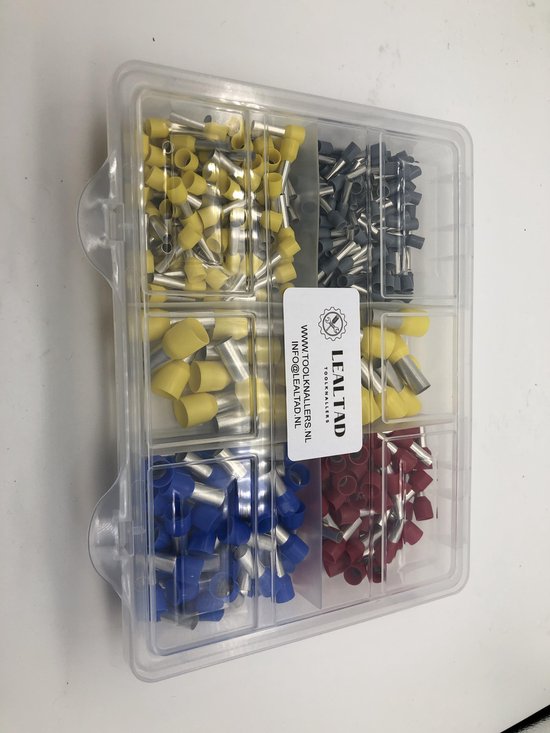 Adereindhulzen assortiment 4,0mm² - 25mm² | Ferrule | Draadhuls ...
