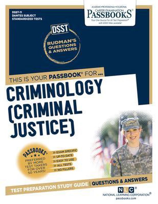 Dantes Subject Standardized Tests- Criminology (Criminal Justice) (Dan ...