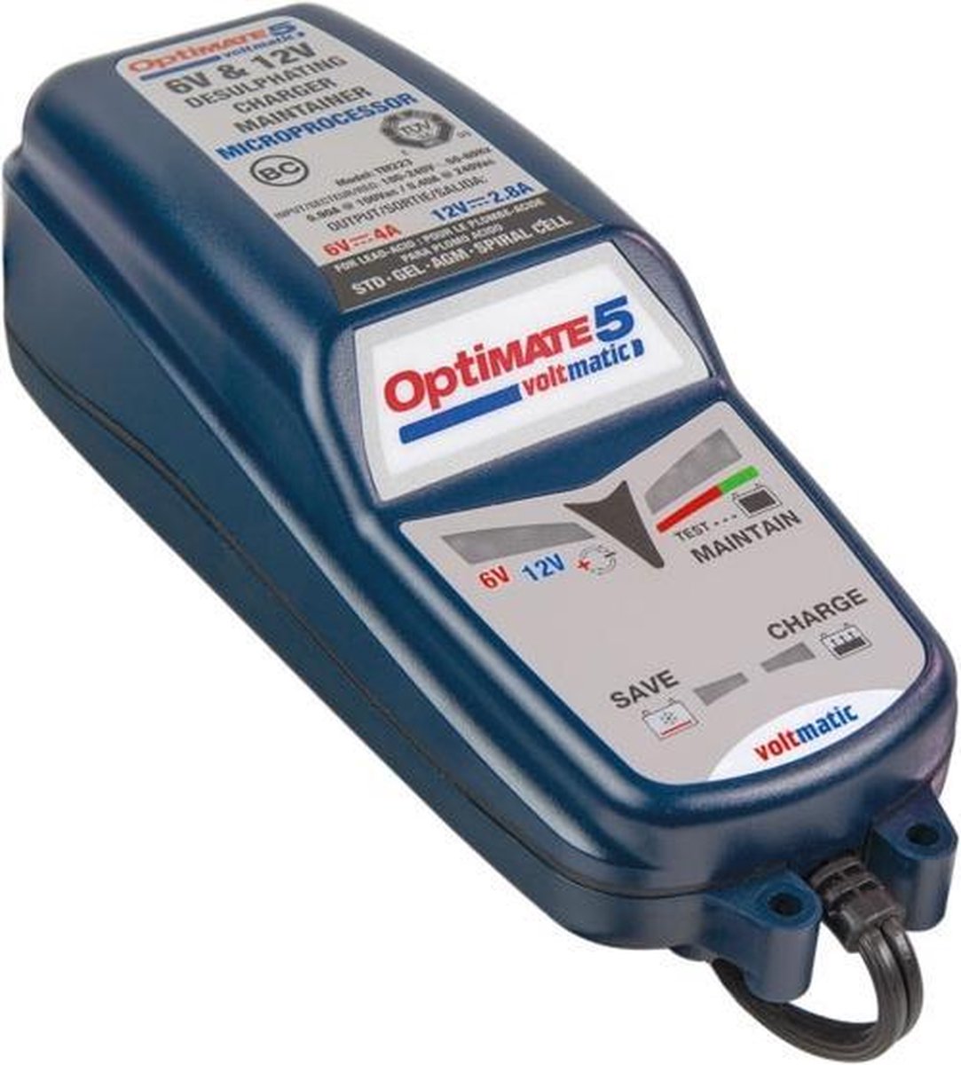 Optimate 5 Voltmatic 6V/12V 2.8 Amp Acculader | bol.com