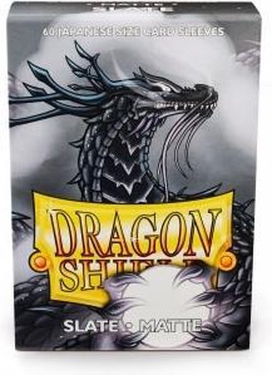 Dragon Shield Japanese Matte Sleeves - Slate (60 Sleeves) | Games | bol