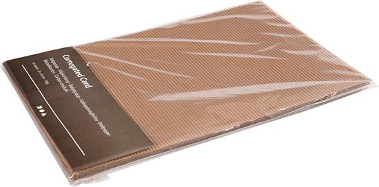 Ribbelkarton, vel 25x35 cm, 10 vellen | bol