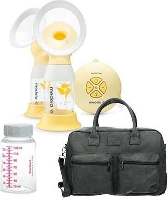 Medela Swing Maxi Flex Kolftas Koeltas bewaarflessen - Zwart | bol.com