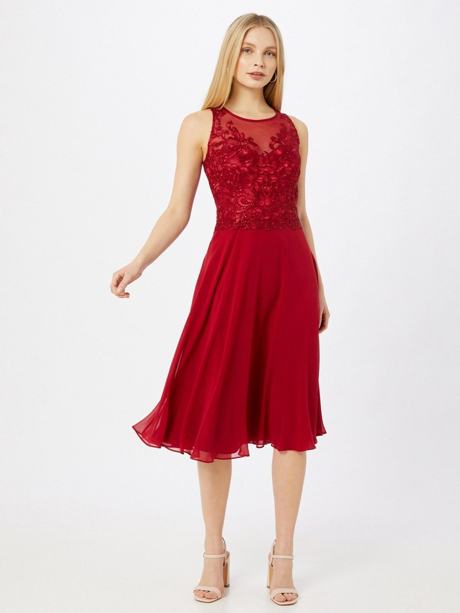 Vera Mont cocktailjurk Rood-38 | bol.com