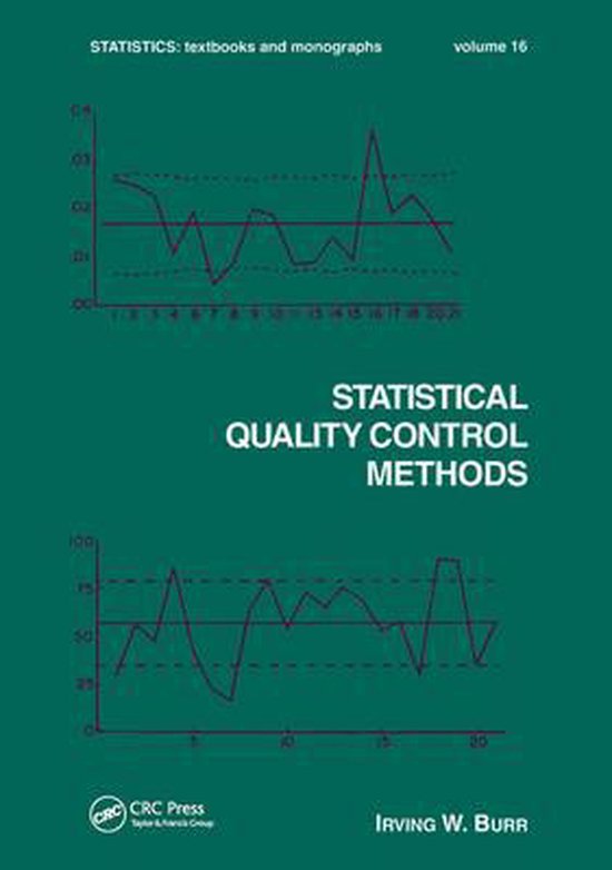 Statistical Quality Control Methods | 9780367452100 | Irving W. Burr ...