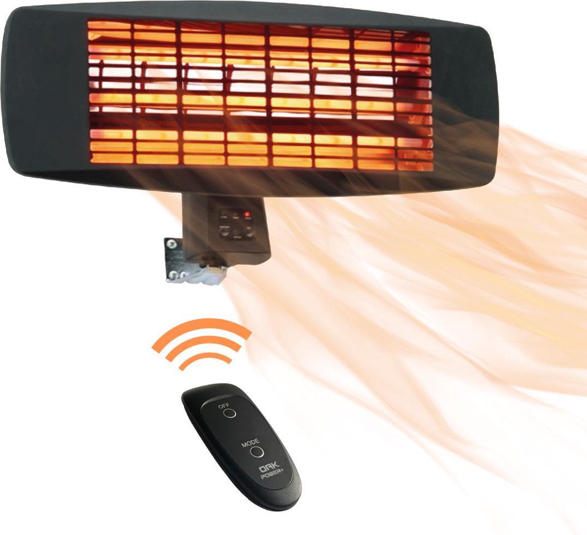 OAK Power+ Terrasverwarmer Elektrisch hangend - infrarood ...