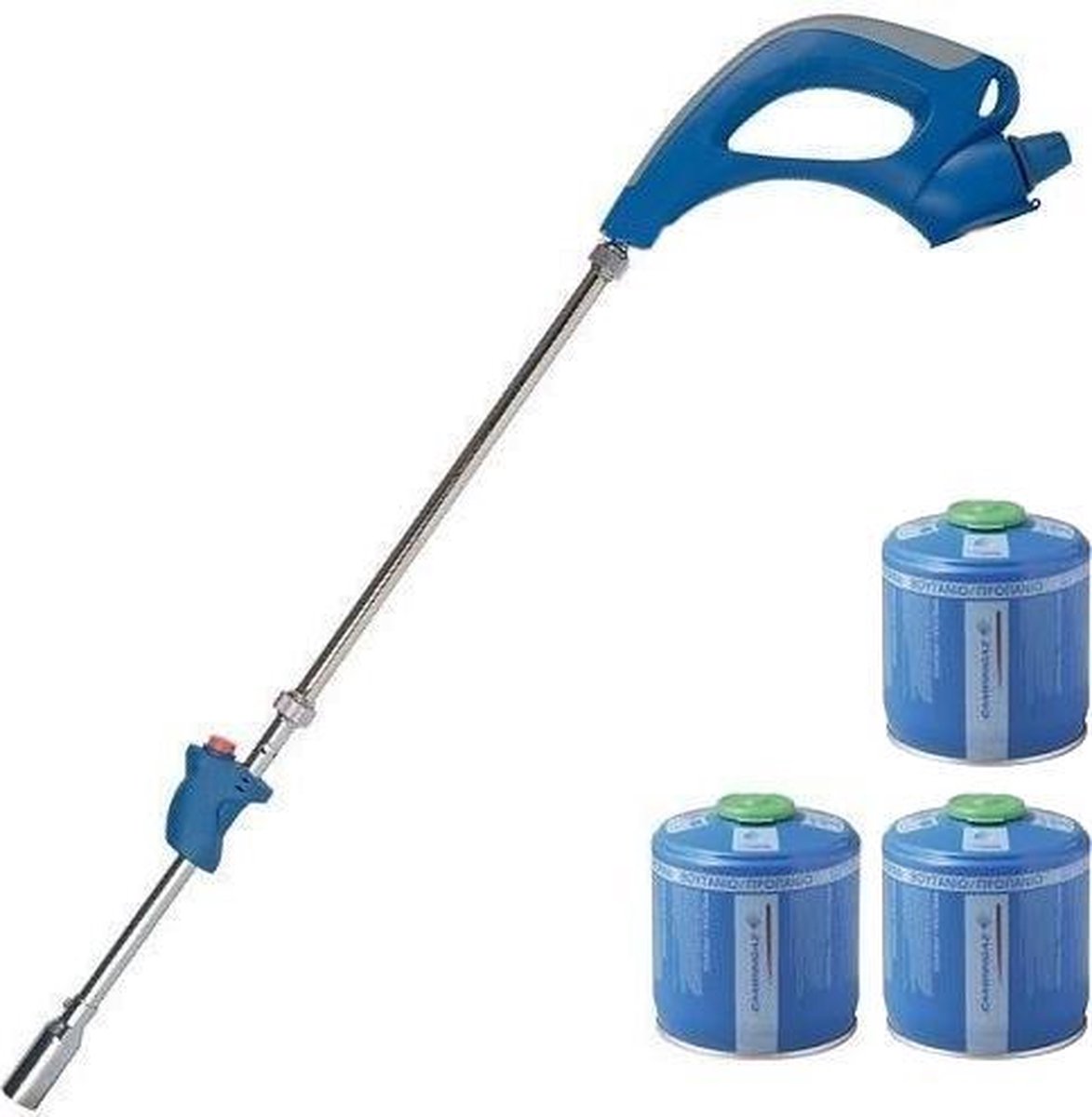Campingaz onkruidbrander compleet met 4 gasflessen - Garden Torch ...