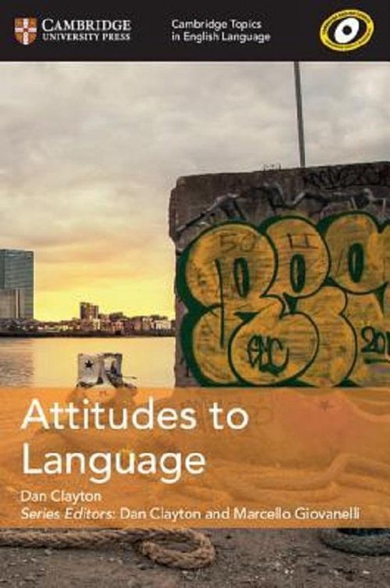 Attitudes to Language | 9781108402149 | Dan Clayton | Boeken | bol