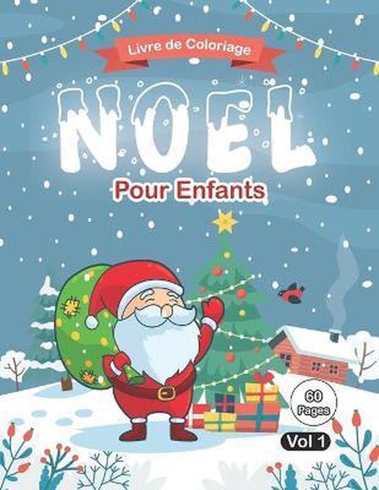 Livre de Coloriage Noel Pour Enfants, Coloriage de Noel Frchristmas ...