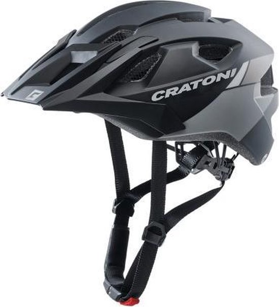 Cratoni fietshelm AllRide zwart grijs matt uni ( 53-59 cm) | bol.com