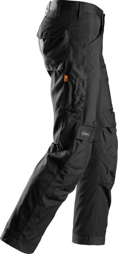 Snickers 6301 AllroundWork, Werkbroek - Zwart/Zwart - 150 | bol