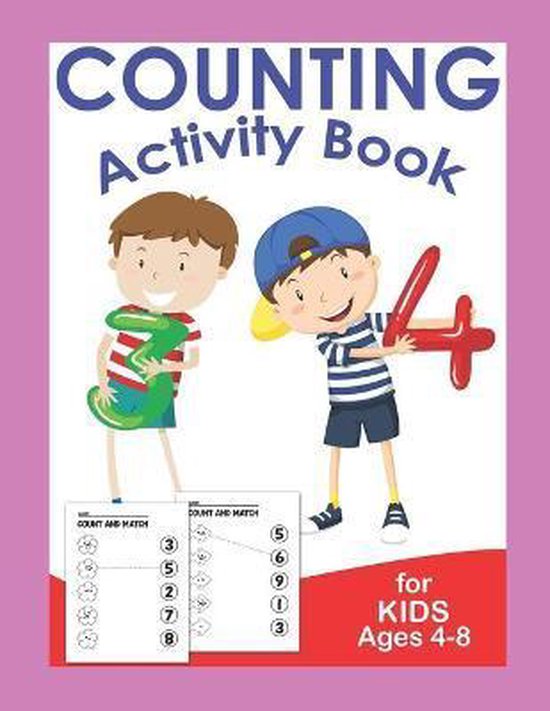 Counting Activity Book For Kids Ages 4-8, Ocean Front Education ...