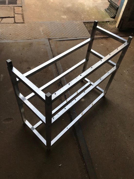 Qrig Mining rig frame 12 - 16 GPU aluminium rigframe | bol