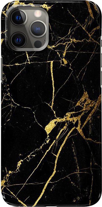 Apple iPhone 12 / Pro - Hard Case - Deluxe - Fully Printed - Marmer ...
