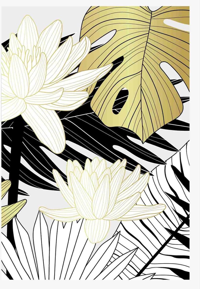 Luxury cover design template. Lotus line arts hand draw gold lotus ...