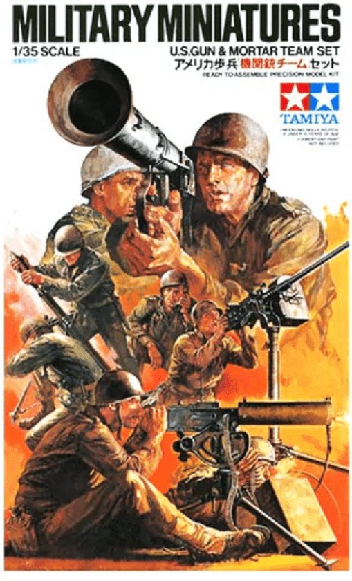 Tamiya Modelbouwpakket Militaire voertuigen - 35086 Figuren-Set US Gun ...