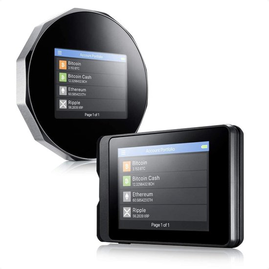 SecuX V20 + W10 - Hardware wallet - Bitcoin - Crypto - Geschikt voor ...