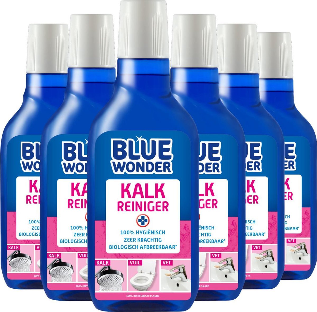 6x Blue Wonder Kalkreiniger 750 ml | bol