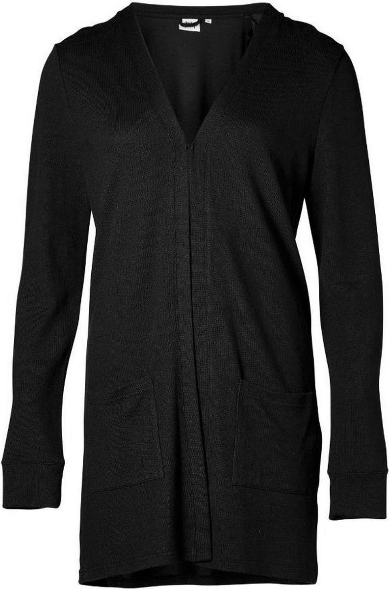 Dames vest Zwart met haakje en zakken | Maat 4XL | bol.com