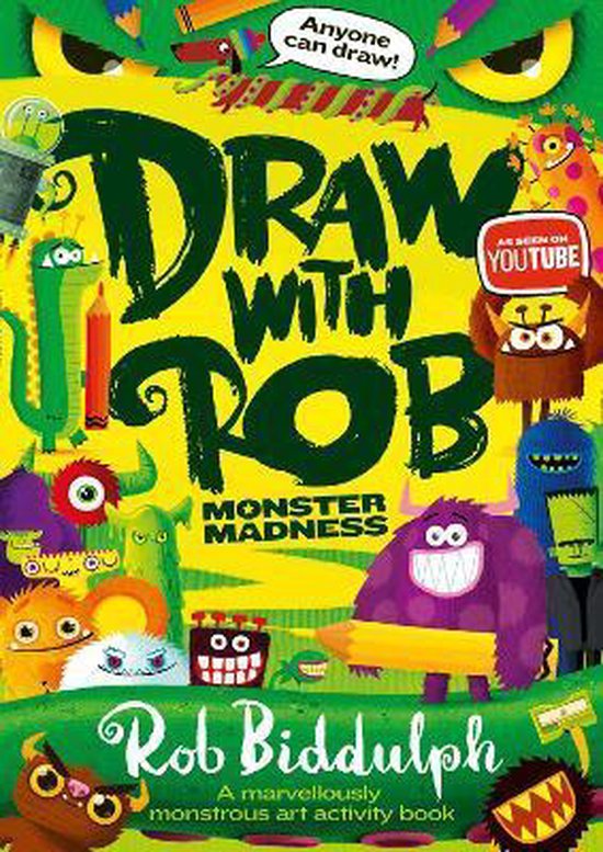 Draw With Rob, Rob Biddulph | 9780008479008 | Boeken | bol.com