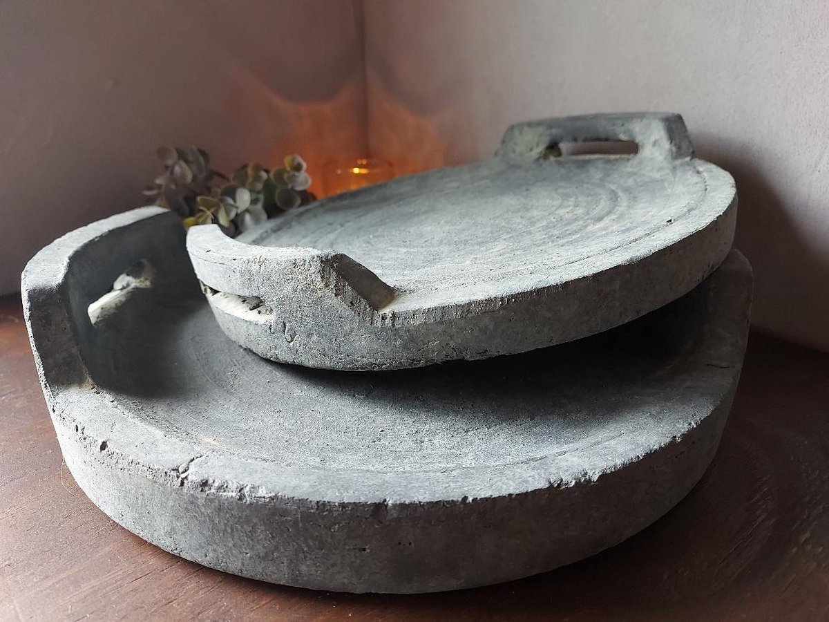 Brynxz Plates handcraft - Schalen met handvat - Aardewerk - Majestic ...