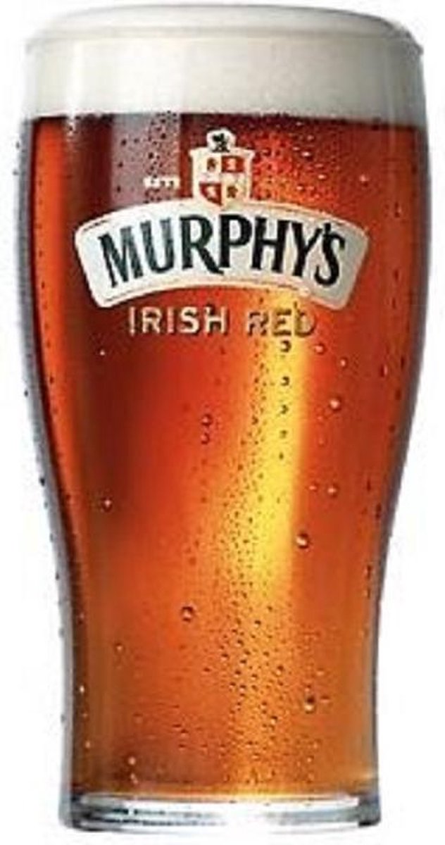 Murphy's Irish Red Bierglas 250 ml - 6 Stuks | bol.com