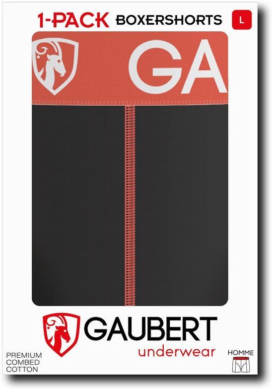 GAUBERT 1-PACK Boxer en coton Premium hommes GBU-005-M | bol.com