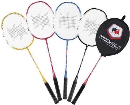 Winmax Badminton-Racket Alu Steel shaft. | bol