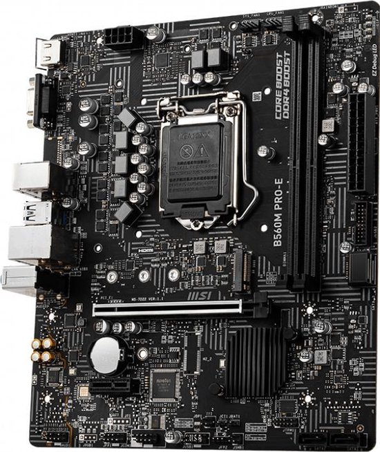 Motherboard MSI B560M PRO-E Micro ATX LGA1200 | bol