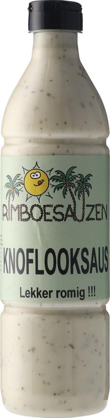 Rimboe Knoflook saus 500 ml | bol