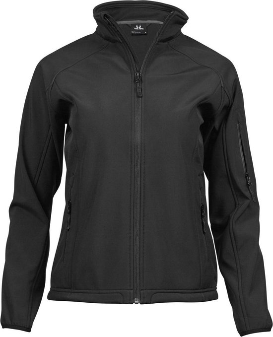Tee Jays Dames/dames Performance Softshell Jacket (Zwart) | bol
