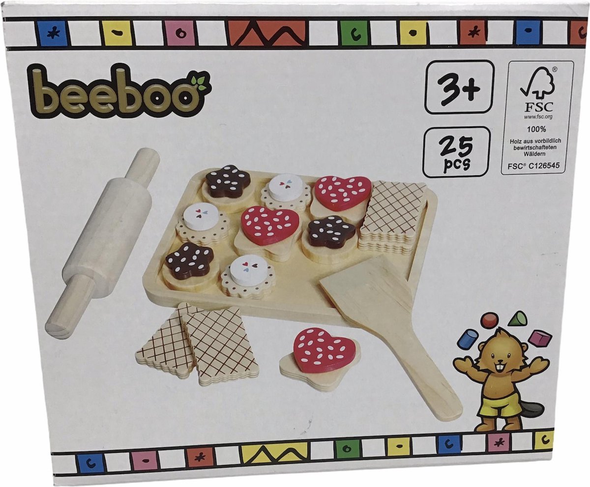 Beeboo kinder bakset 25 stuks | bol.com