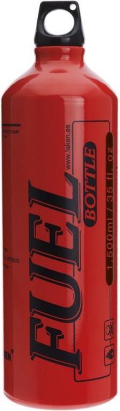 Brandstoffles, Benzinefles, Fuel Bottle, Aluminium, Laken, Rood, 1.5 ...