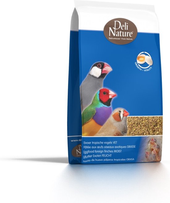 Deli Nature Eivoer Tropische Vogels Vet 10 kg | bol