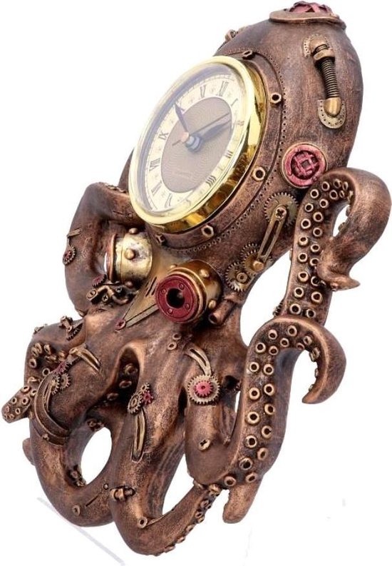 Nemesis Now Klok Octoclock Bronskleurig | bol.com