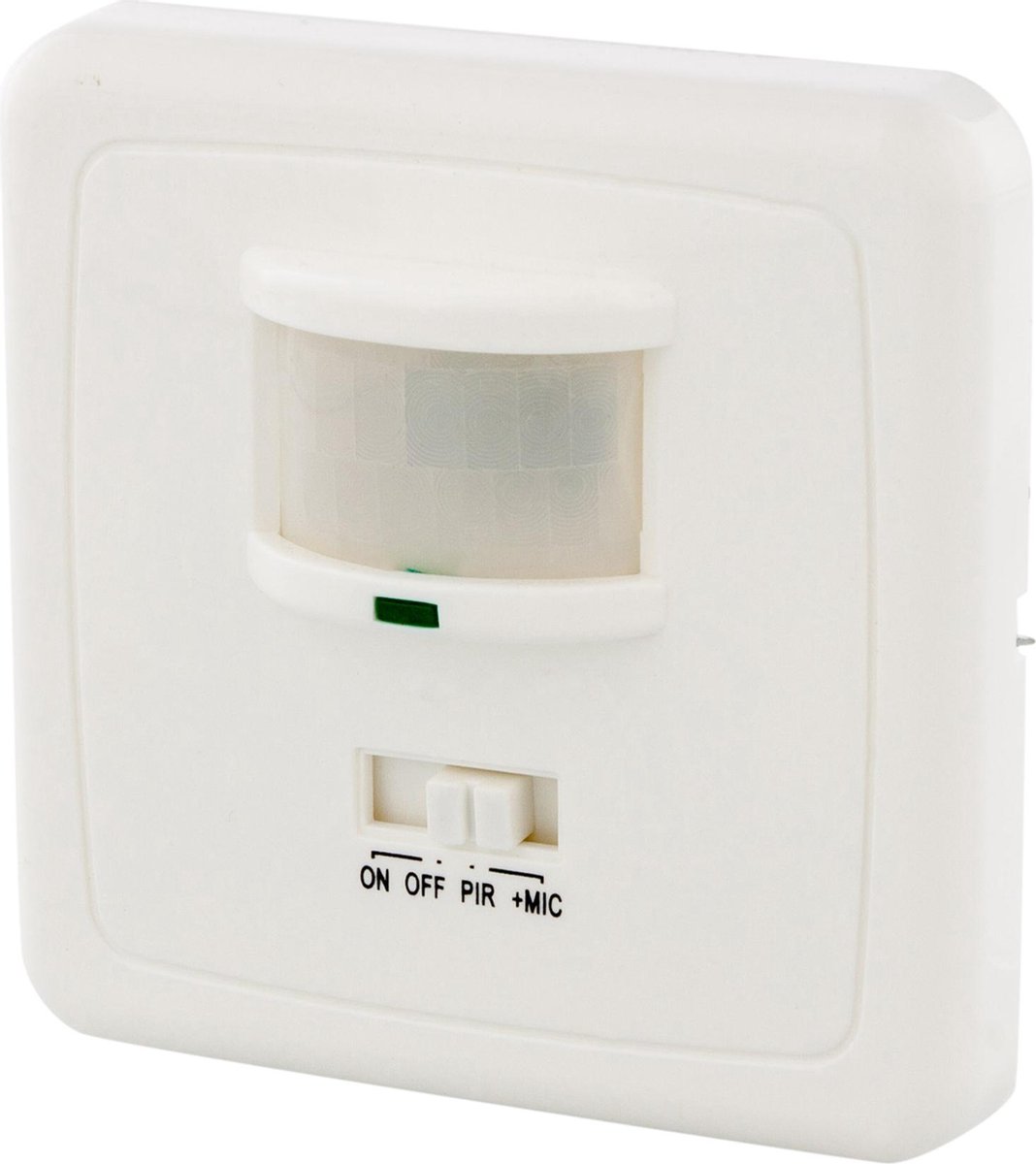 PROMAX bewegingssensor - reageert op beweging EN geluid - max 500W ...