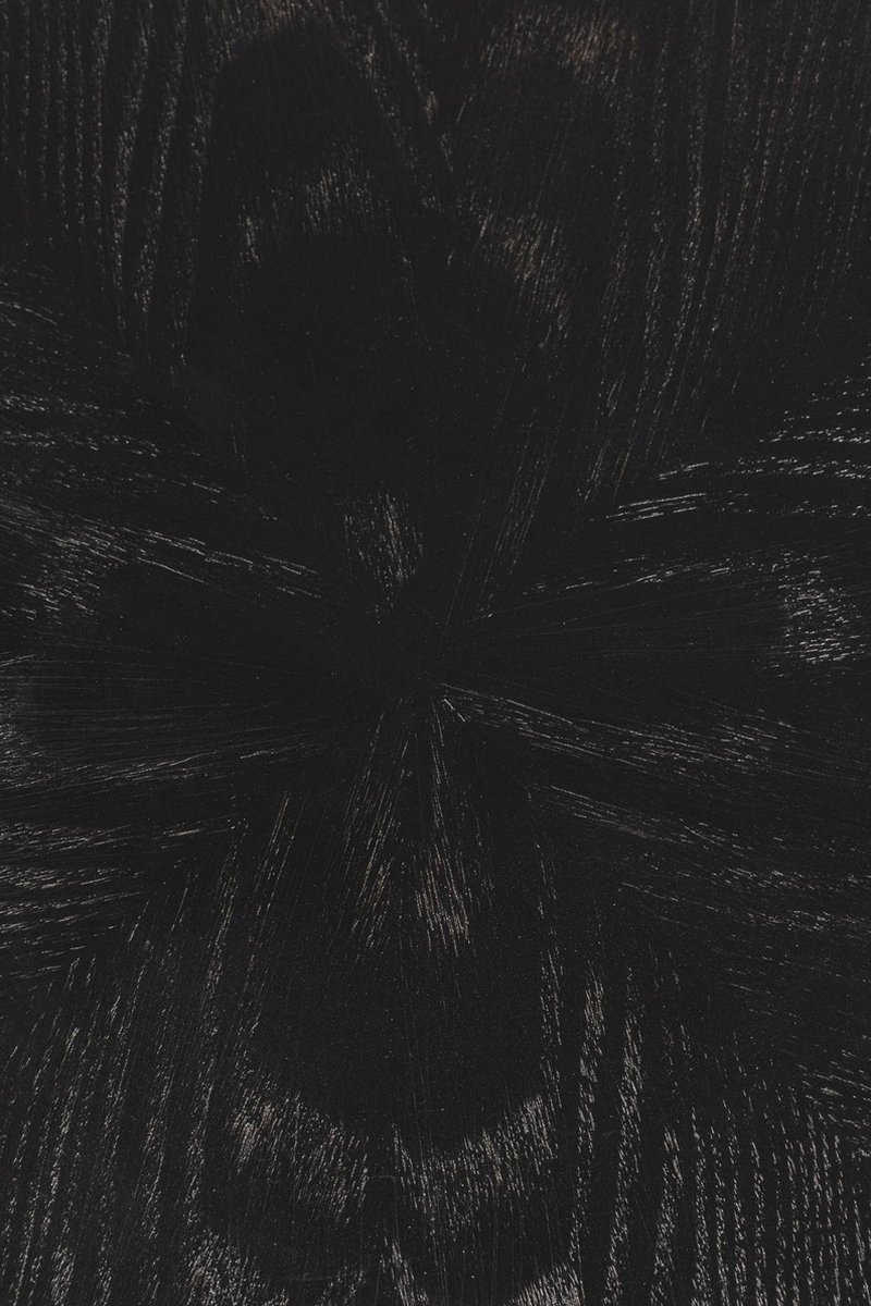 Table d'appoint Nancy's Maltby - Moderne - Zwart - Chêne, Mdf - 50 cm x ...