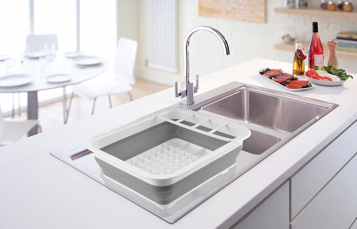 Afdruiprek Onderweg Ruimtebesparend Opvouwbaar Kunststof Keuken Camping ...