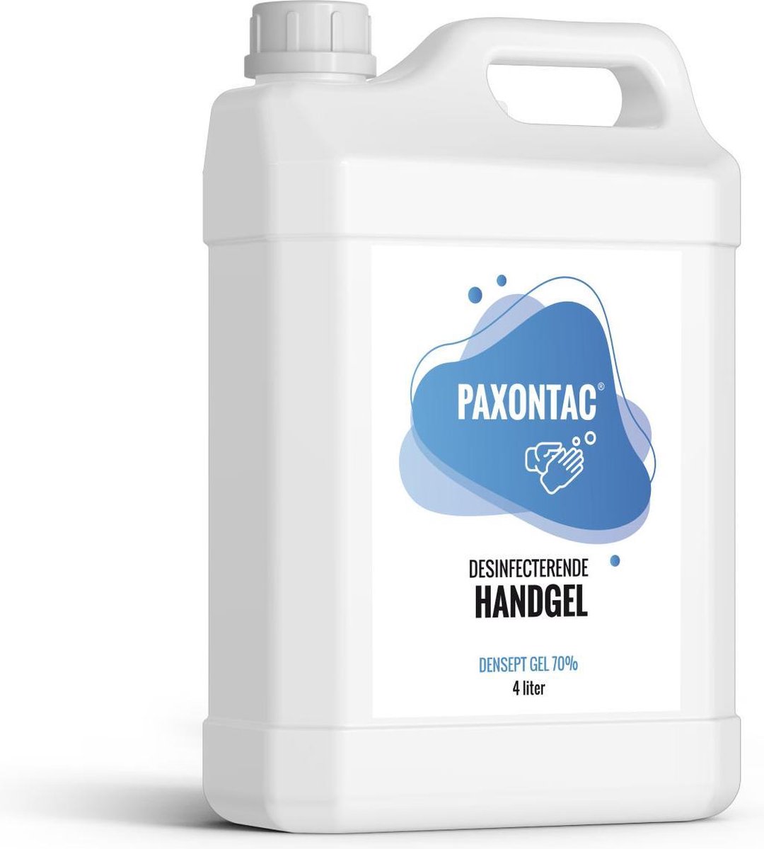 Desinfecterende Handgel 4 liter Navulling | Paxontac | Grootverpakking ...