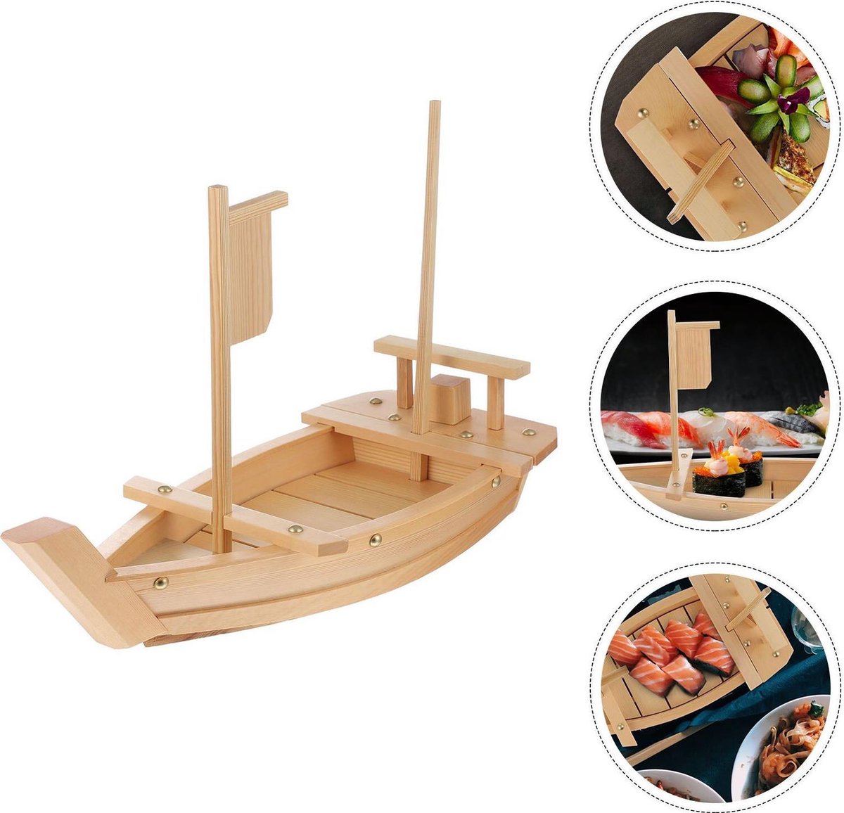 Sushi Boot - Sushi Boat - Maarliefst 53 cm - Sushi Servies - Sushi ...